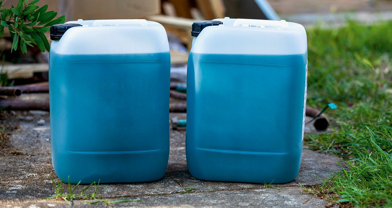 Wasser-Glykol-Gemische unbedenklich für die Umwelt