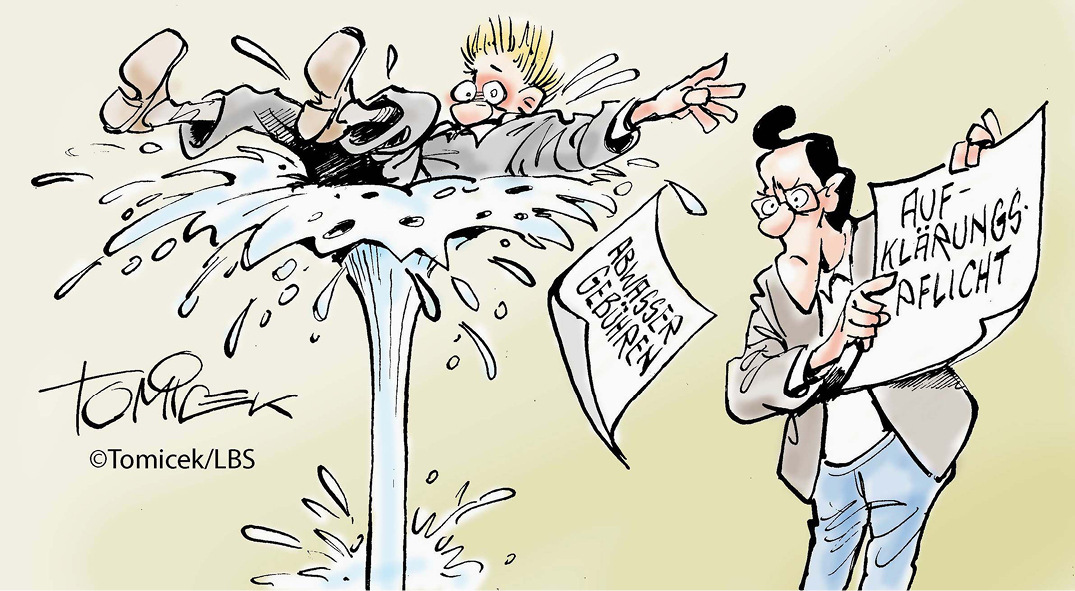 Hoher Wasserverbrauch - Aufklärung ist Pflicht