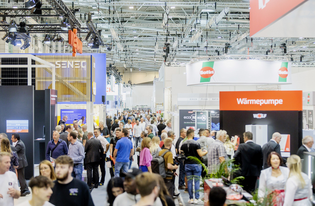 SHK Messe in Essen - 300 Aussteller aus 17 Ländern